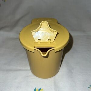 Tupperware | Kitchen | Vintage Tupperware Mustard Yellow Creamer ...